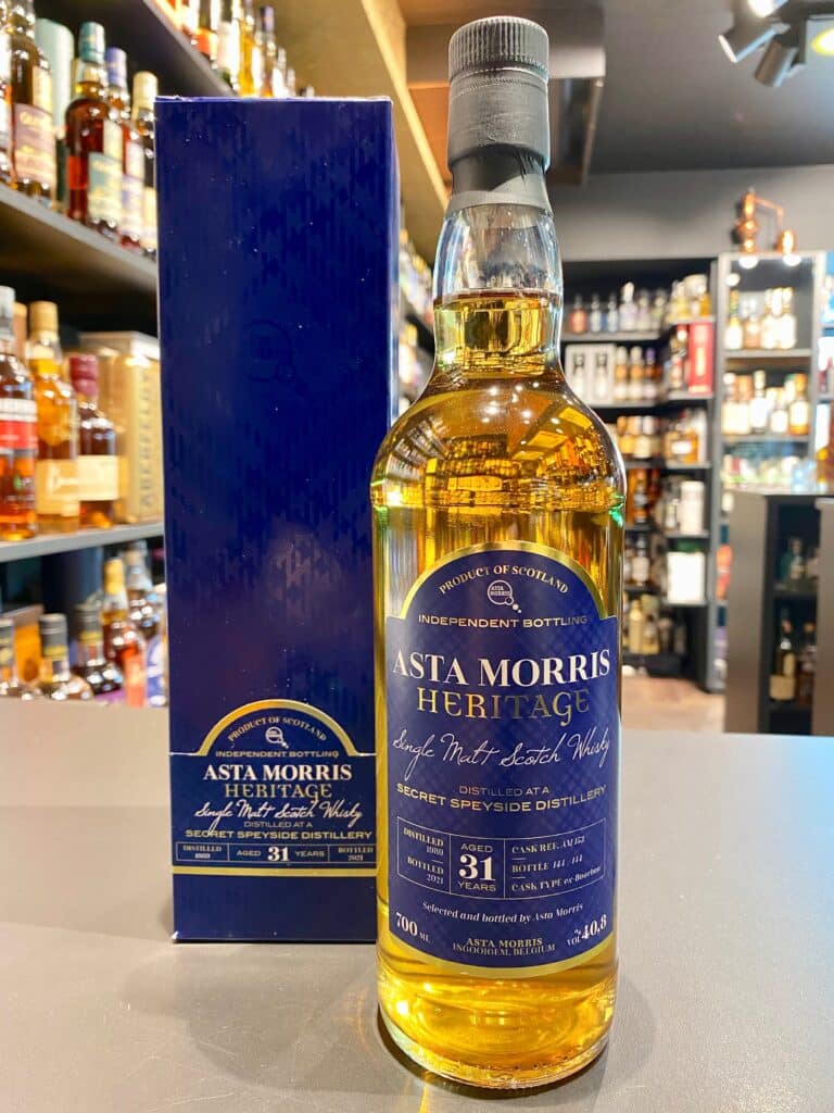 Secret Speyside 31Y 1989-2021 40,8% Asta Morris - Huis Aerts